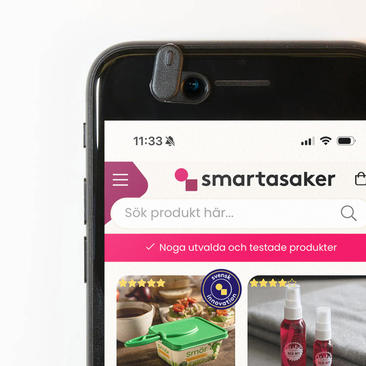 Självhäftande skydd till mobilkamera 3-pack | SmartaSaker
