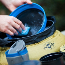 Collapsible dish-rack - for camping & washing-up | SmartaSaker