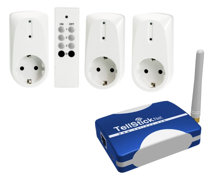 Smarta hem startpaket - Ekonomiskt och starkt ljus för hemmet