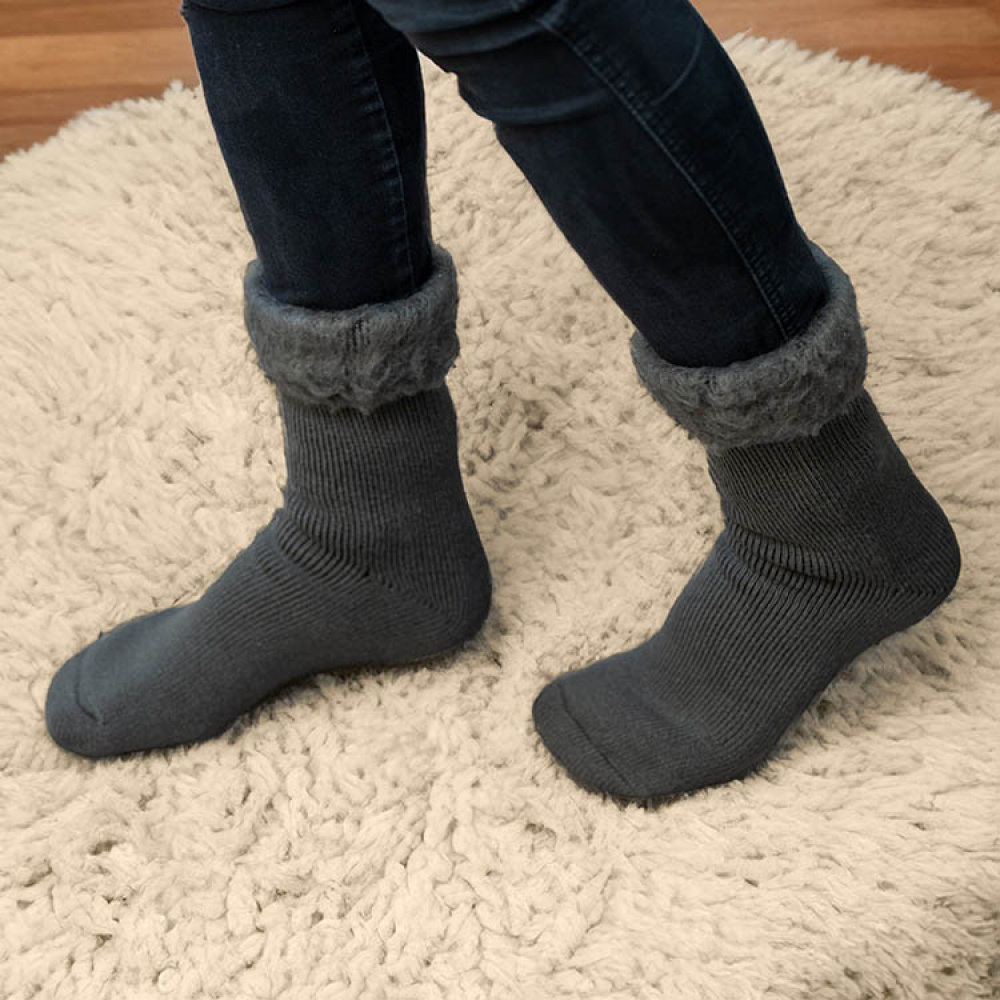 Tossor med halkskydd - Tjocka sockor dam & herr | SmartaSaker