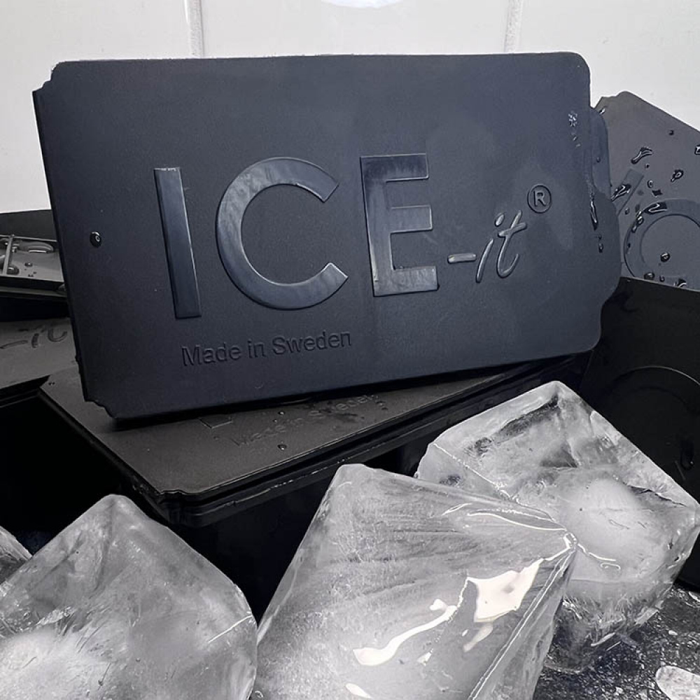 Stora iskuber med lock - isform i silikon | SmartaSaker